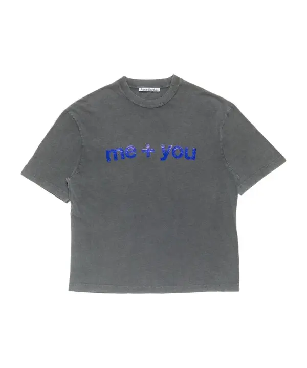 Acne Studios Glitter Graphic T-shirt