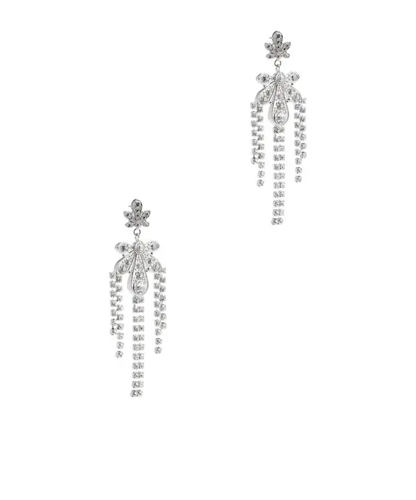 Rabanne Chandelier Crystal-embellished Drop Earrings