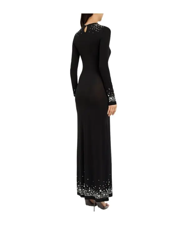 Rabanne Embellished Stretch-jersey Maxi Dress