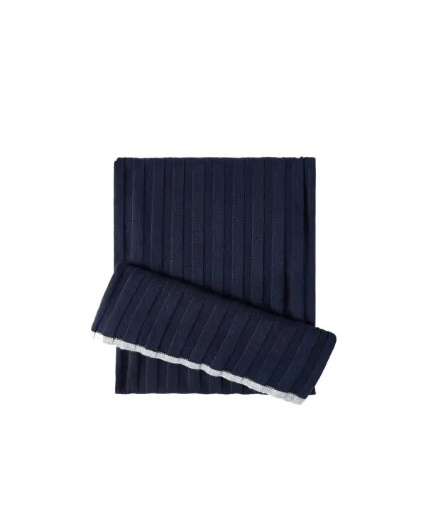 Brunello Cucinelli Knitted Scarf - Blue