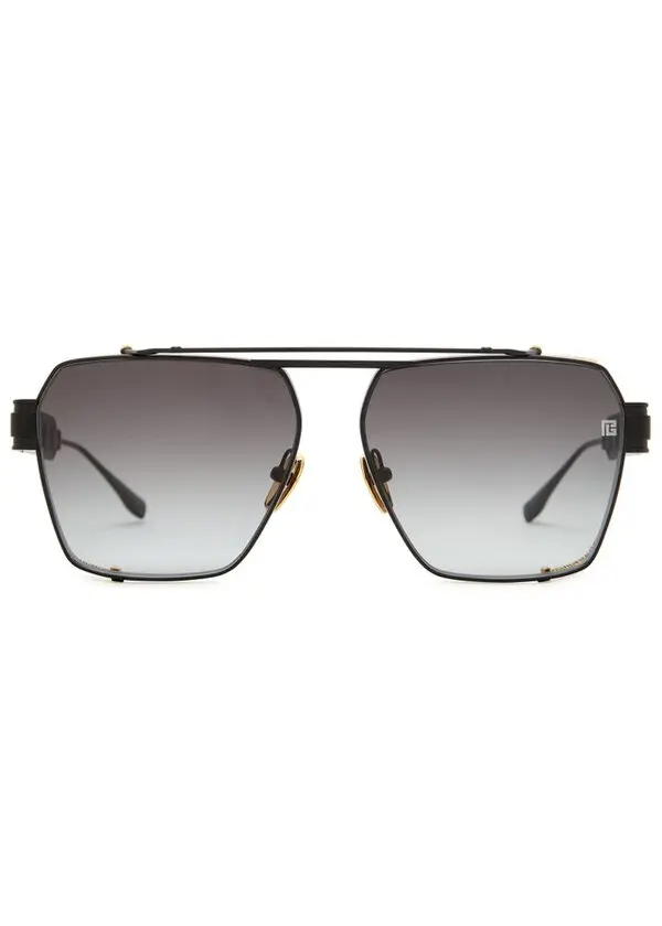 Balmain Premier Aviator-style Sunglasses