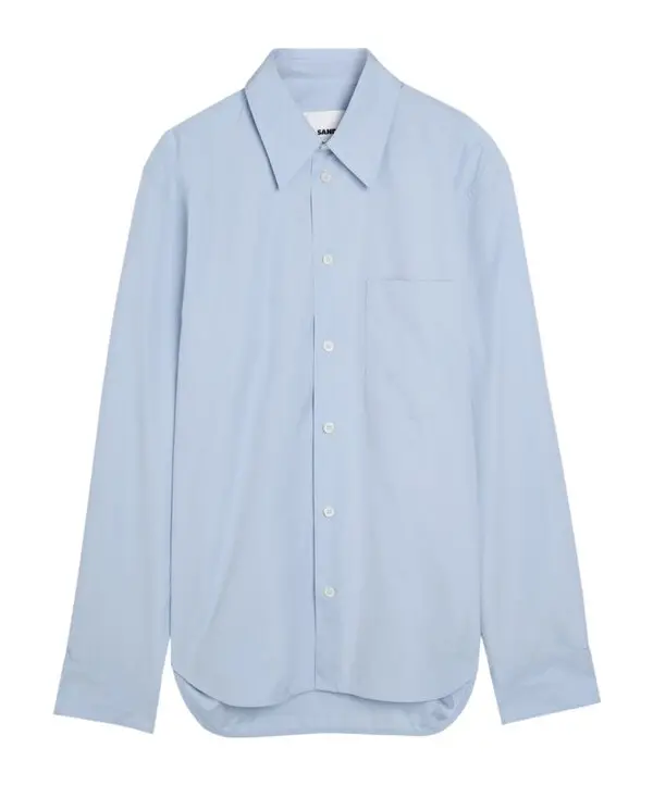 JIL SANDER Cotton-poplin Shirt