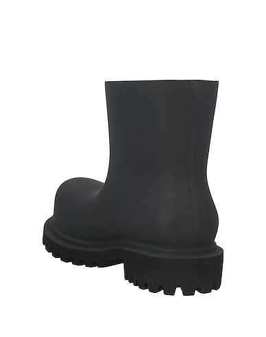 Balenciaga Platform Ankle Boots With Elastic Side Panels