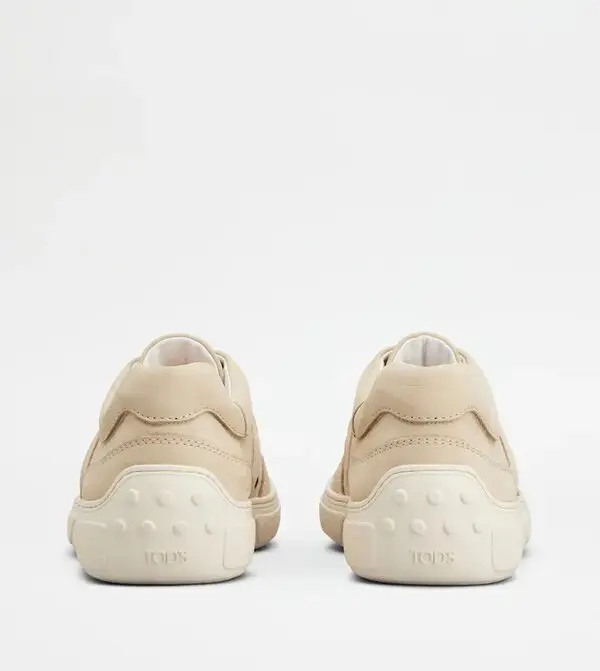 TOD'S Round Toe Lace-up Sneakers