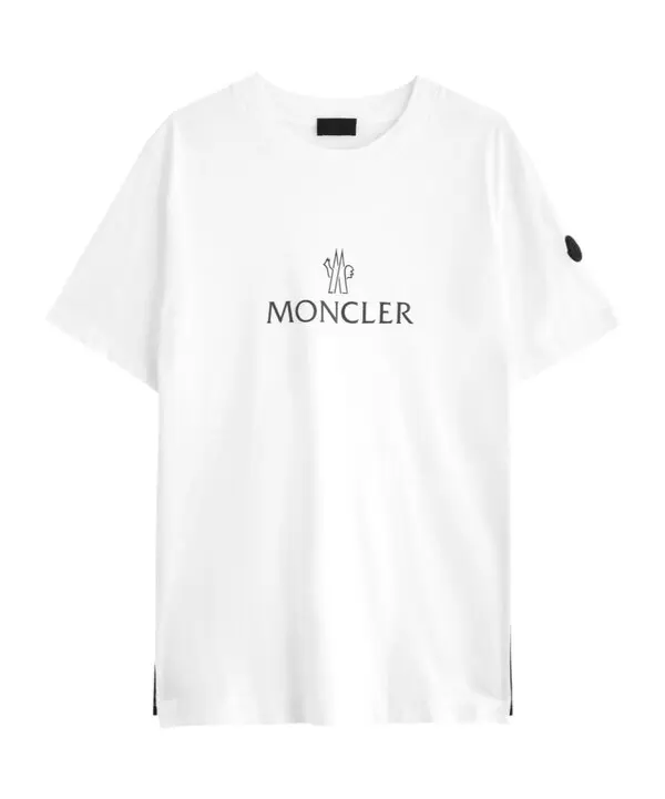 Moncler Logo-print Cotton T-shirt - White