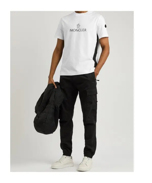 Moncler Logo-print Cotton T-shirt