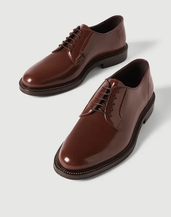 Brunello Cucinelli Derby Shoes With Block Heel