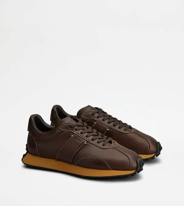 TOD'S Leather Lace-up Sneakers