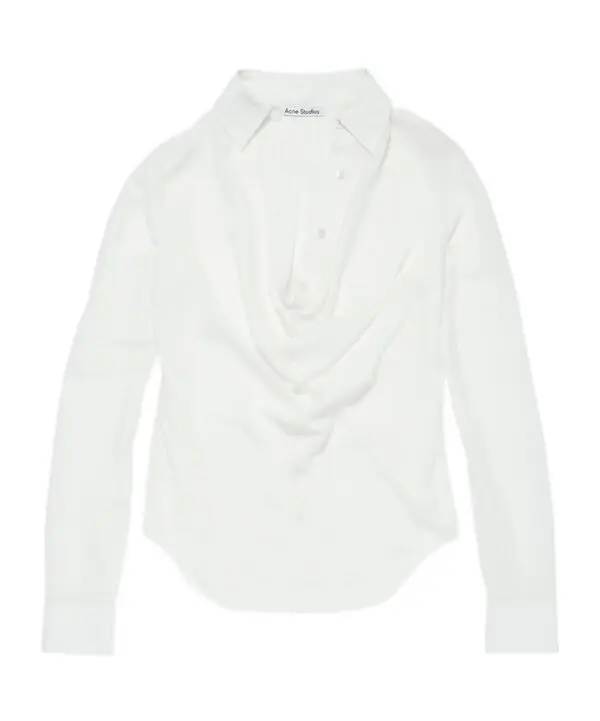 Acne Studios Draped Neckline Shirt