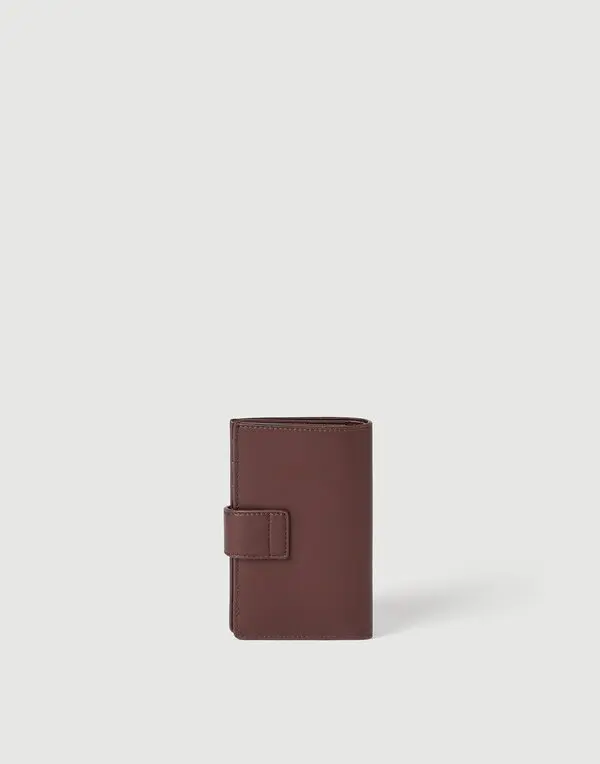 Brunello Cucinelli Internal Card Slots Leather Wallet