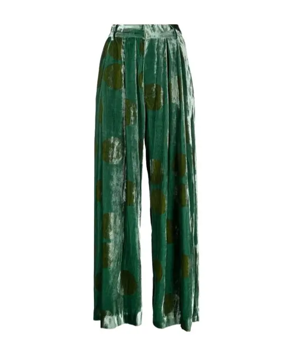 UMA WANG Pleated Zipper Casual Pants