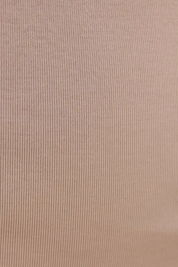 Prada Ribbed Knit U-neck Top