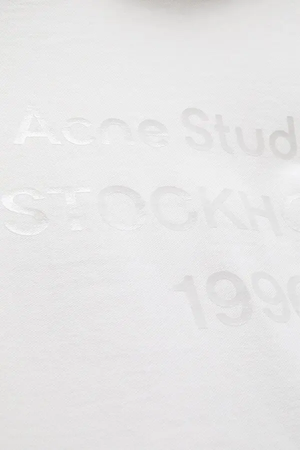 Acne Studios Logo-print Long-sleeve Polo Shirt