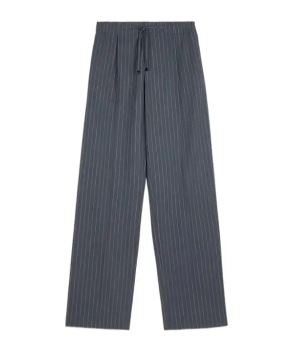 TOD'S Pinstripe-pattern Drawstring Trousers