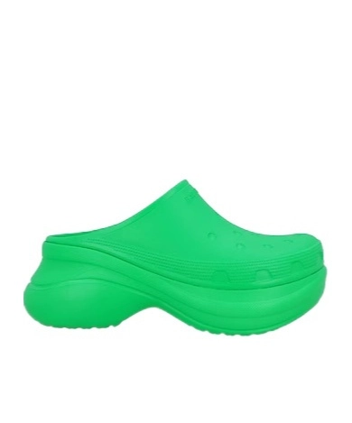 Balenciaga Rubber Mules And Clogs - Green