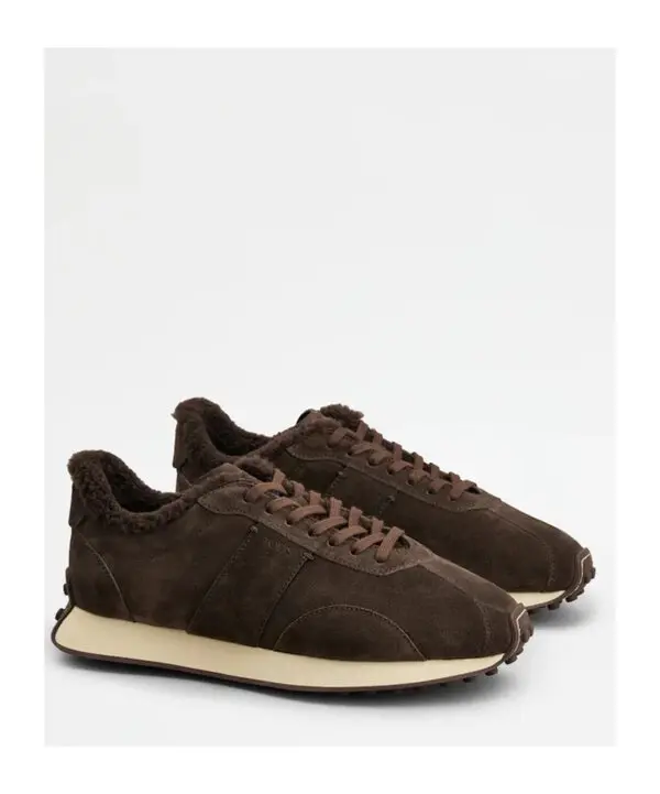 TOD'S Suede Leather Casual Sneakers