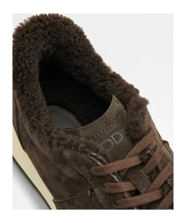 TOD'S Suede Leather Casual Sneakers
