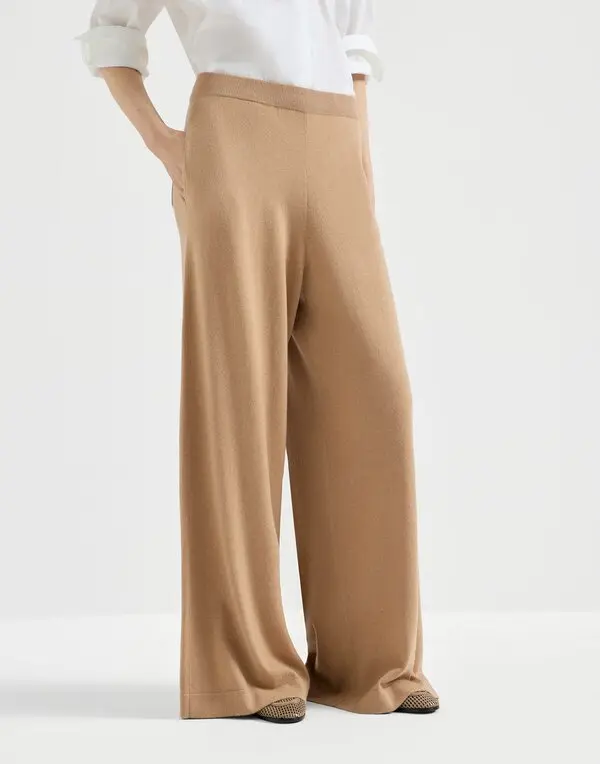 Brunello Cucinelli Alpaca Wool Knitted Pants