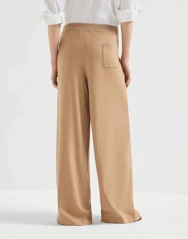 Brunello Cucinelli Alpaca Wool Knitted Pants