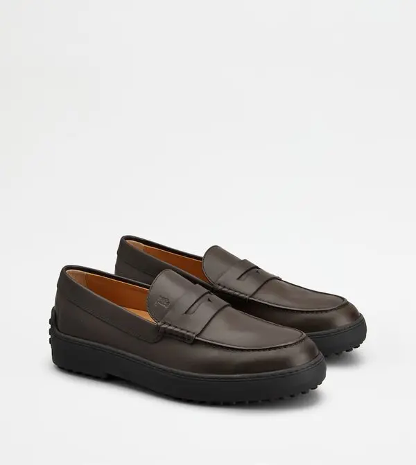 TOD'S Gommino Leather Moccasins