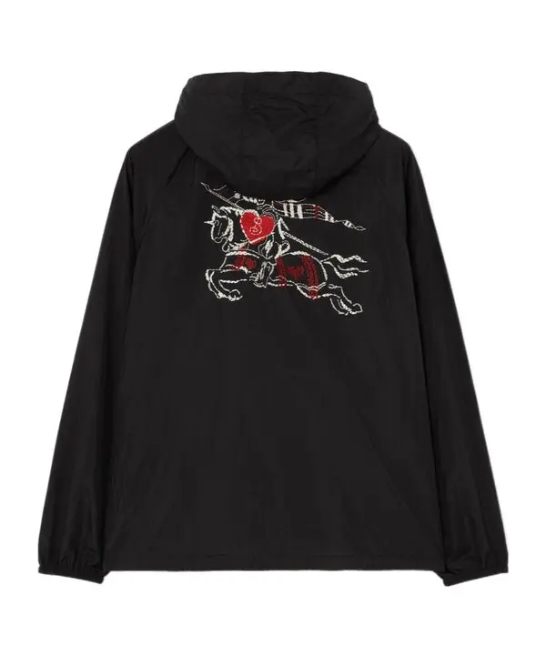 Burberry Heart Knight Nylon Hooded Jacket