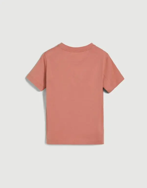 Brunello Cucinelli Cotton Jersey T-shirt With Slogan Print