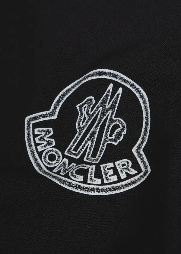 Moncler New Badge Logo-print Cotton Sweatshirt