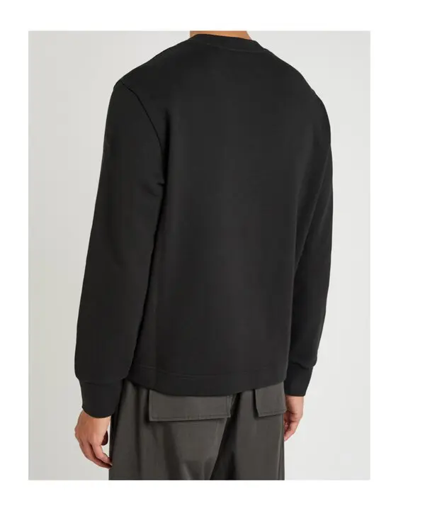 Moncler New Badge Logo-print Cotton Sweatshirt