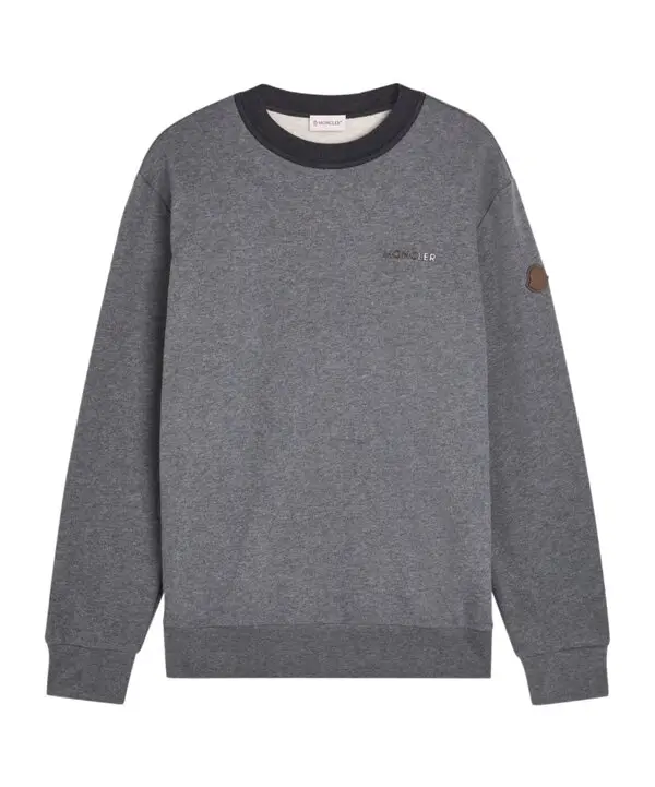 Moncler Logo Cotton Sweatshirt