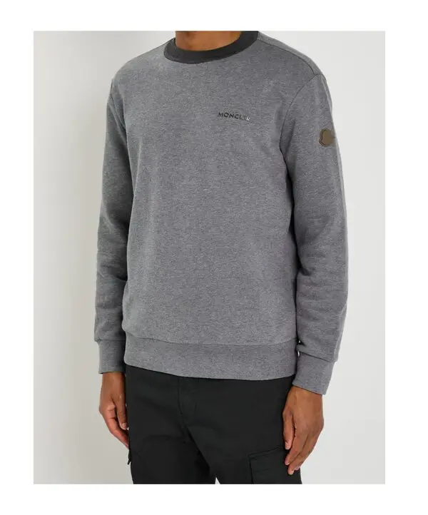 Moncler Logo Cotton Sweatshirt