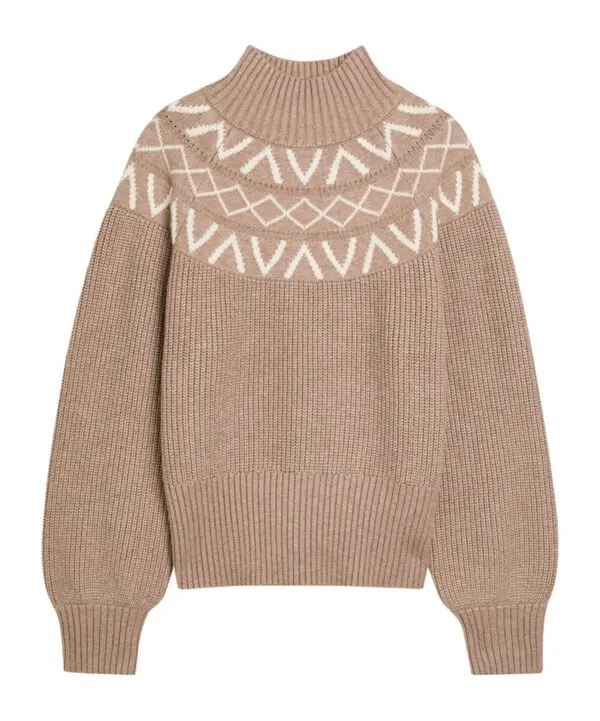 Varley Fair Isle Knit Jumper