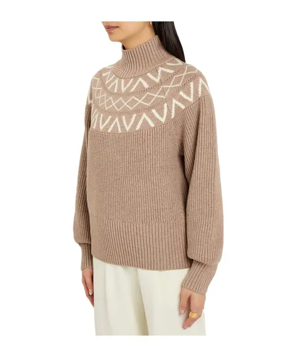 Varley Fair Isle Knit Jumper