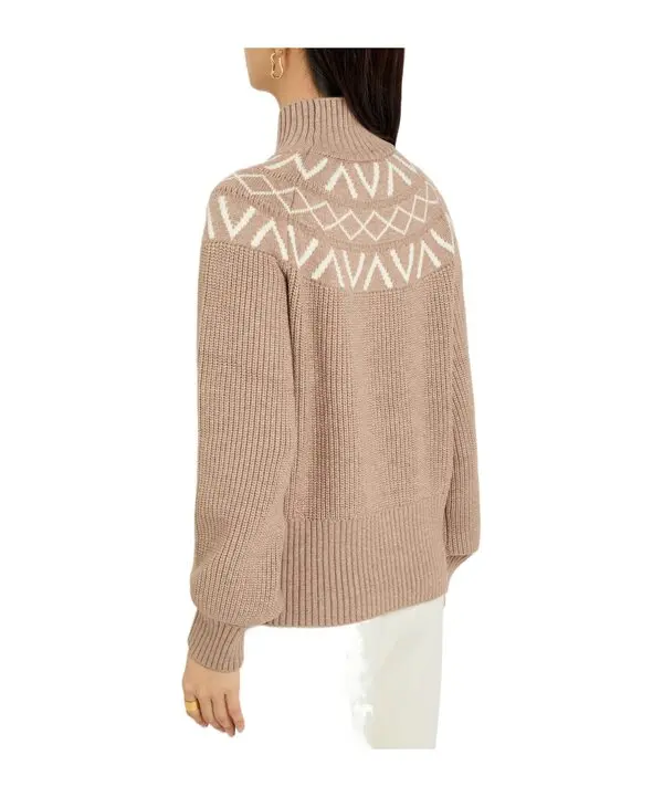 Varley Fair Isle Knit Jumper