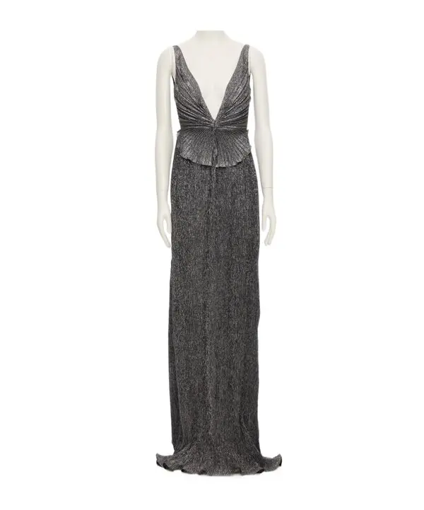 Valentino Garavani Sleeveless V-neck Gown