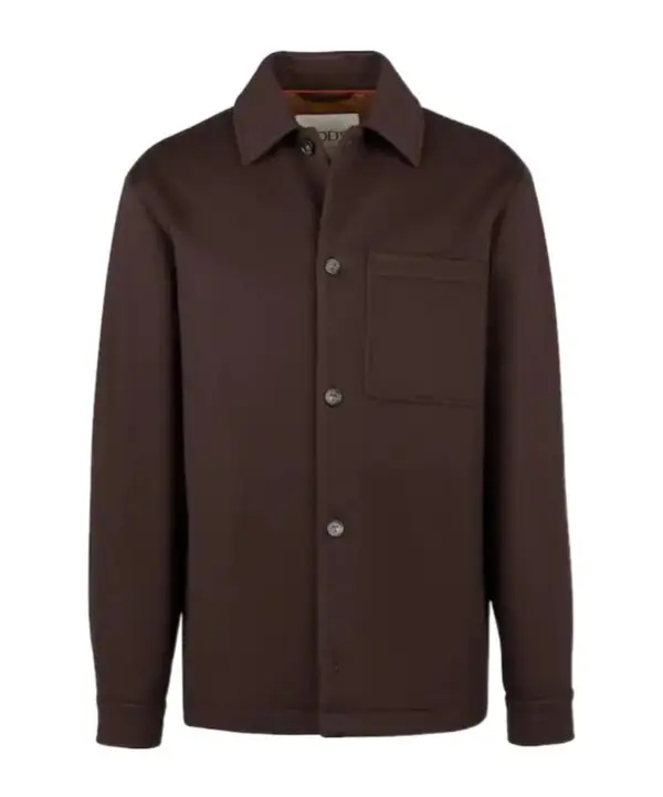 TOD'S Drap Shirt Jacket