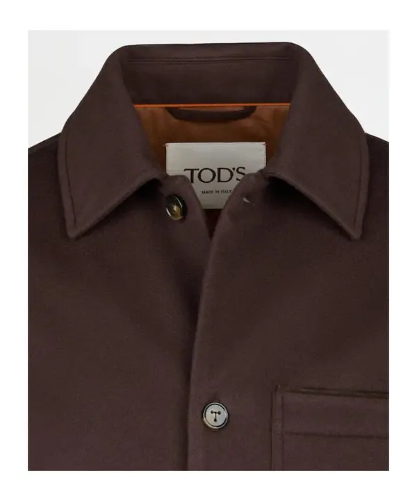 TOD'S Drap Shirt Jacket