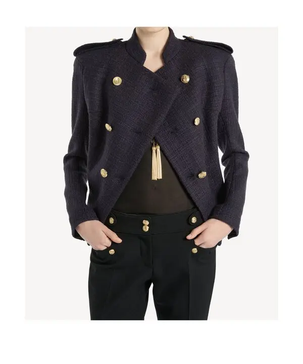 Balmain Tweed 6-button Jacket