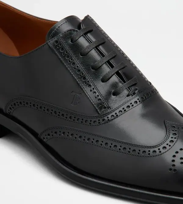 TOD'S Leather Derby Shoes