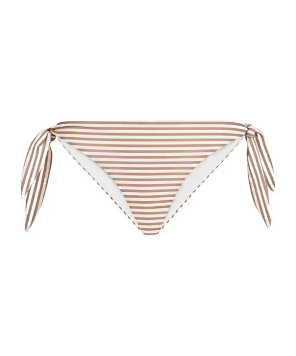 Brunello Cucinelli Striped Techno Jersey Bikini Bottoms