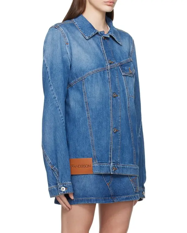 J.W.ANDERSON Jw Anderson Twisted Denim Jacket