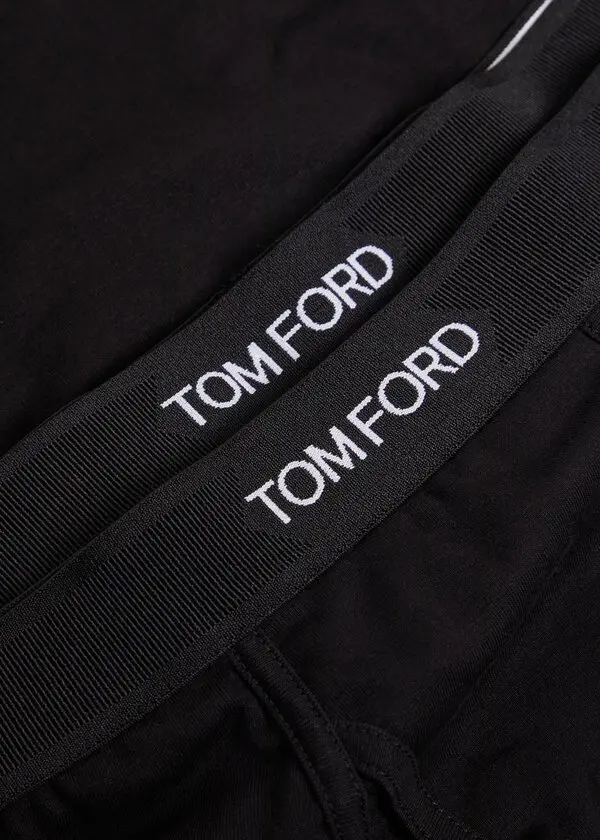 TOM FORD Stretch-cotton Boxer Briefs Set Of Two