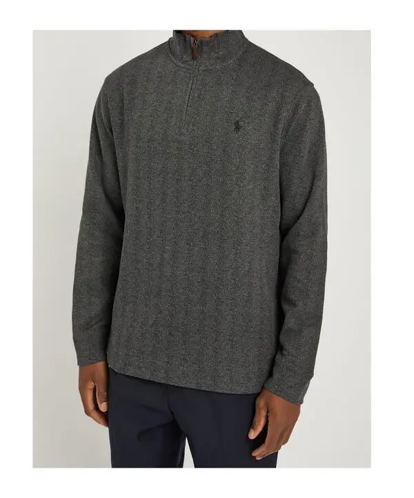 Polo Ralph Lauren Herringbone Cotton Sweatshirt