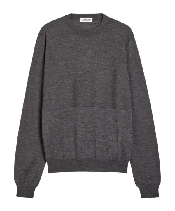 JIL SANDER Panelled Wool Jumper