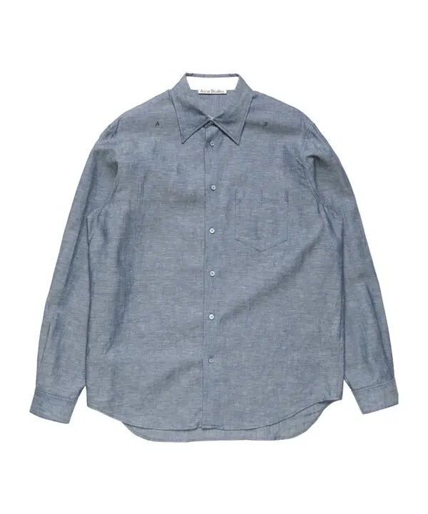 Acne Studios Chambray Button-up Shirt - Medium Blue