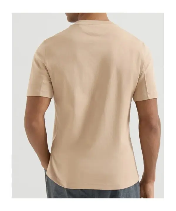 Brunello Cucinelli Cotton Interlock Crew-neck T-shirt With Print