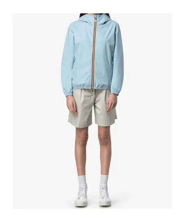 K-WAY Zip-up Hooded Jacket - Blue