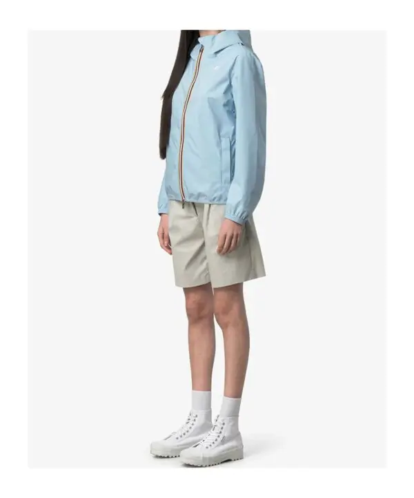 K-WAY Zip-up Hooded Jacket - Blue