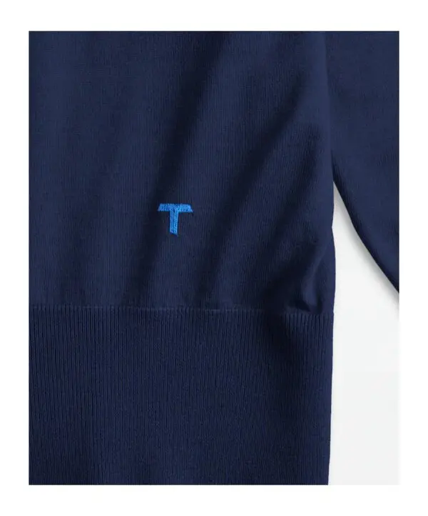TOD'S Wool Polo Collar Knit Sweater