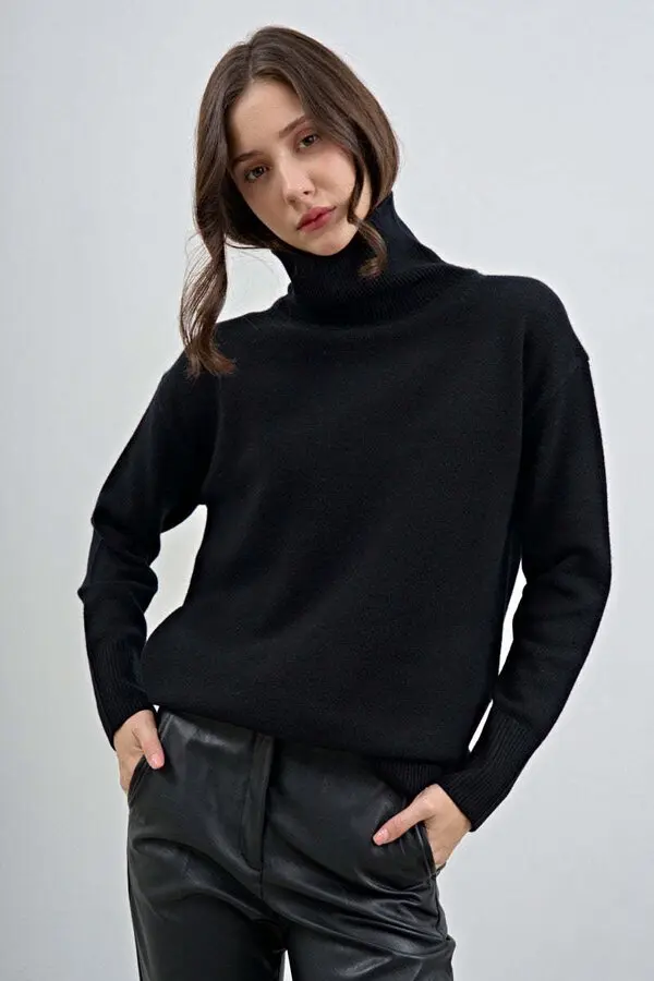JOSEPH Roll-neck Long Sleeved Jumper