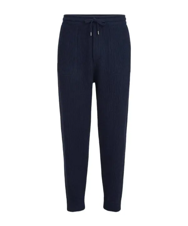 Brunello Cucinelli Cashmere English Rib Knit Joggers